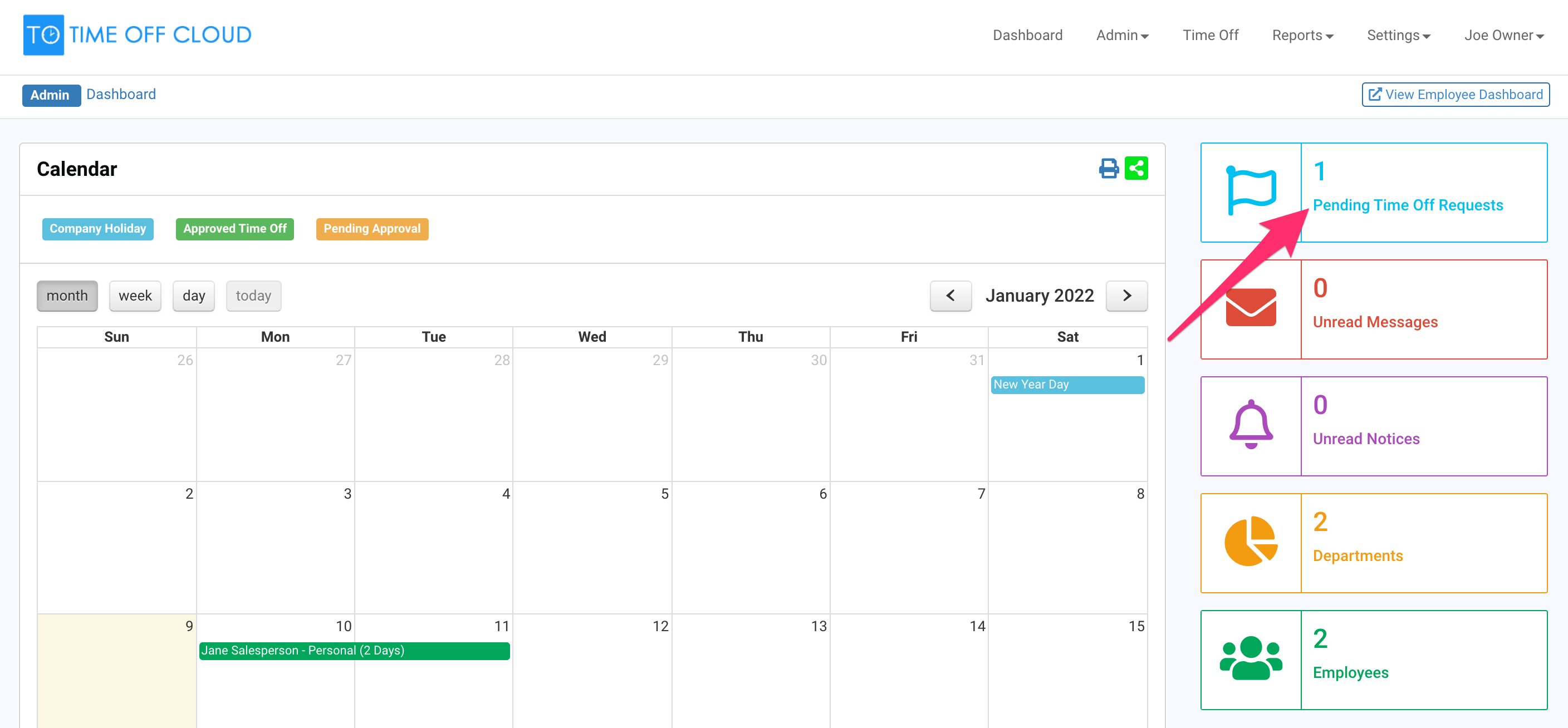 Time Off Approval Workflow – Time Off Cloud